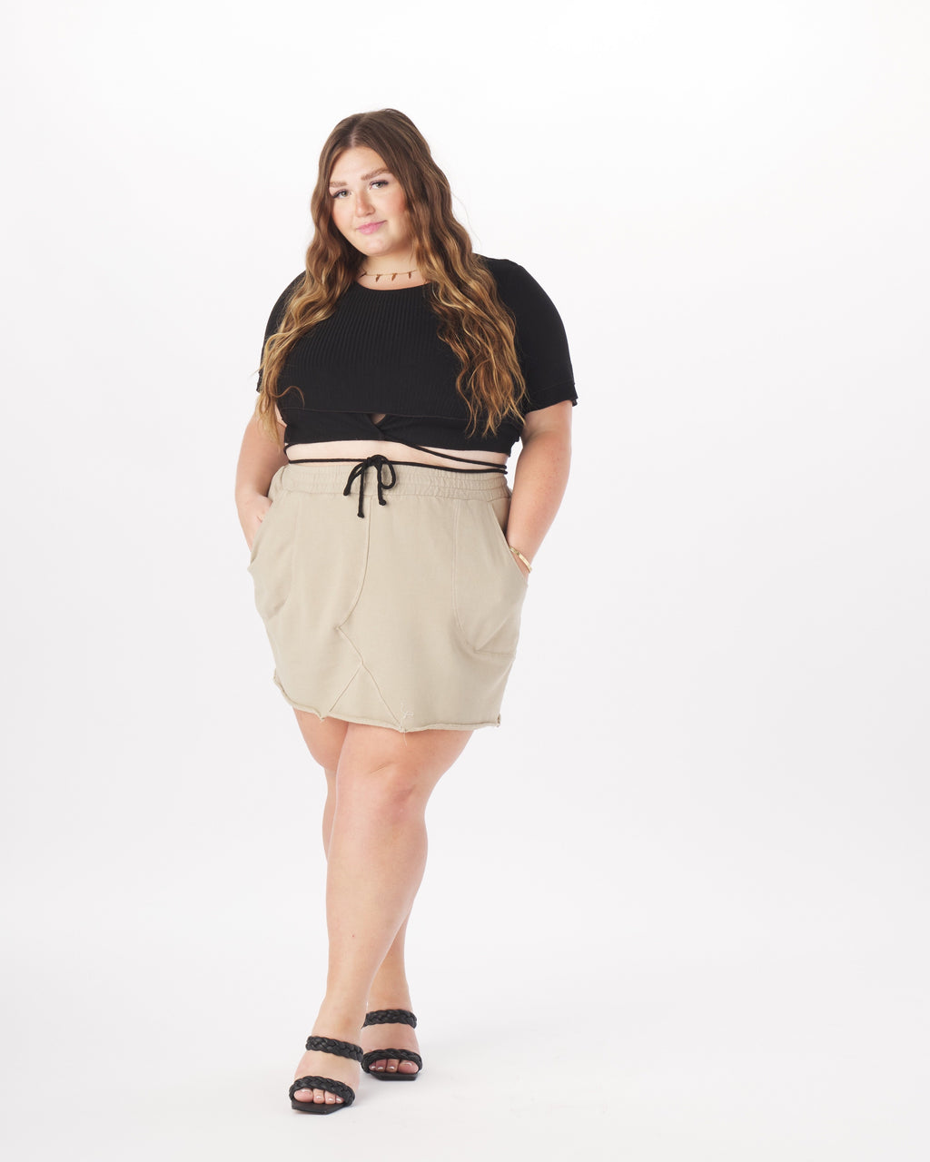 Amanda French Terry Sweat Skirt – What Lo Wants